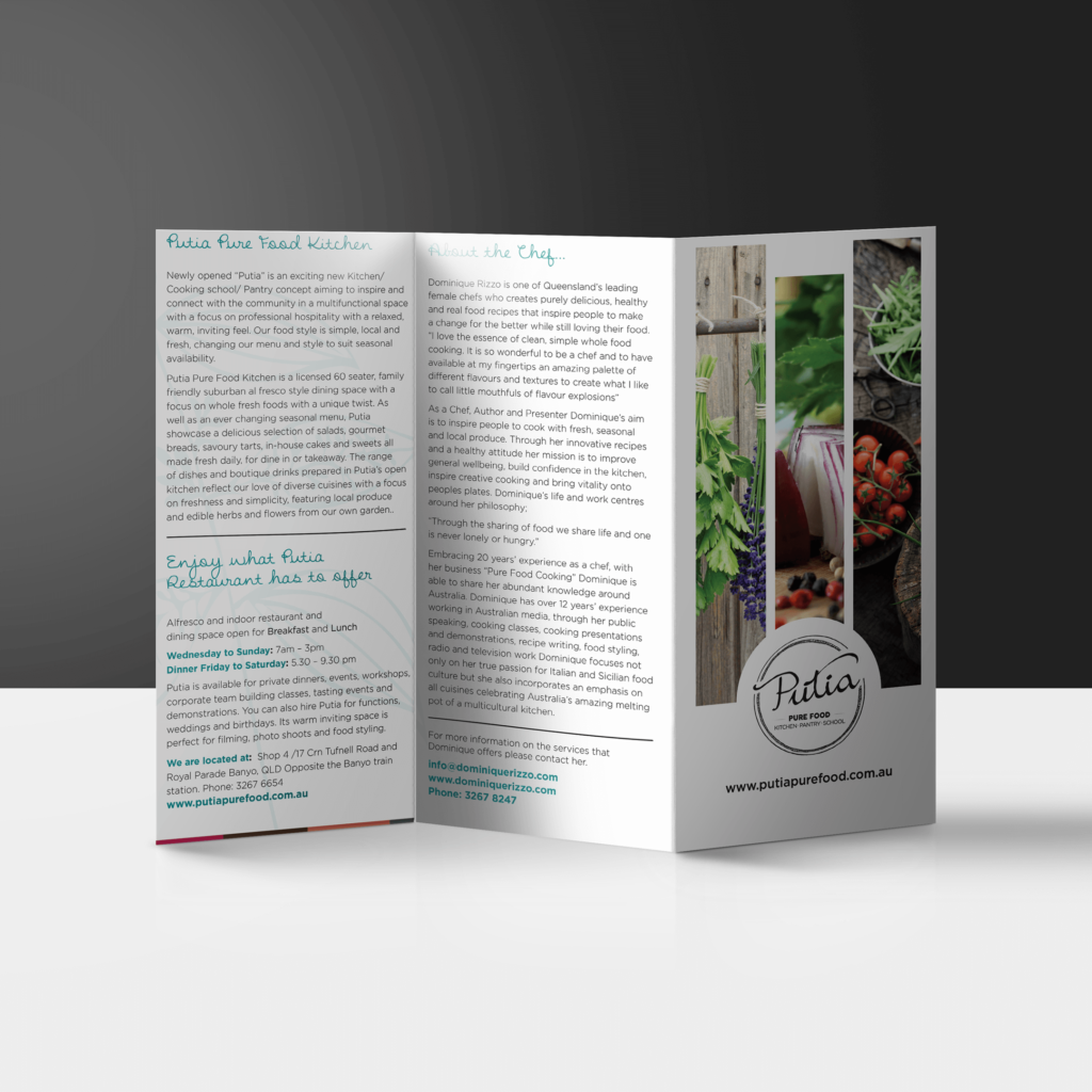 Putia Pure Food Kitchen | Arvo Creative